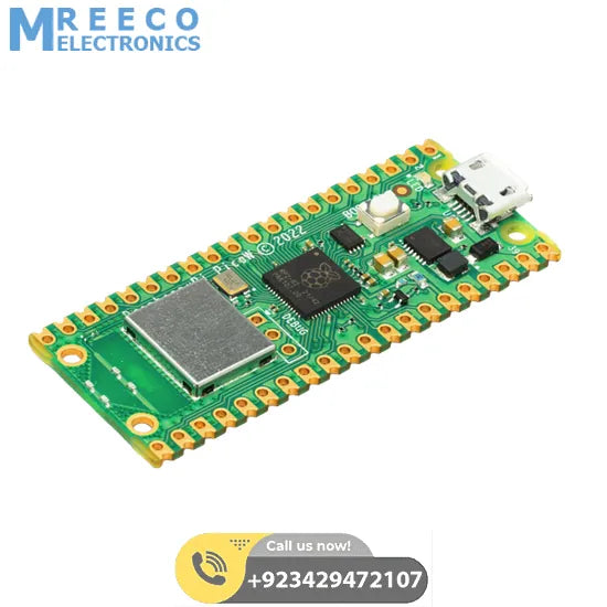 Buy Raspberry Pi Pico W - Wireless RP2040 Board with 2.4GHz WiFi ...