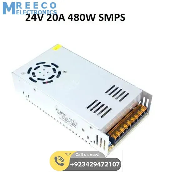 24V 20A Switching Power Supply SMPS In Pakistan | Mreeco