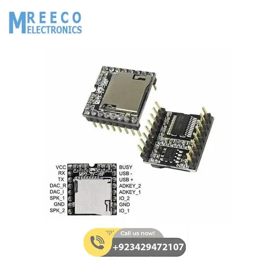 Open source MP3TF16P Mini MP3 Player Module With Serial Port In ...